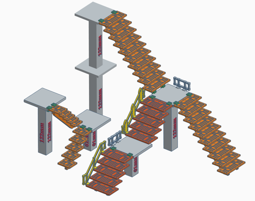 🎲 SM Stairs・Free STL File for ・Cults