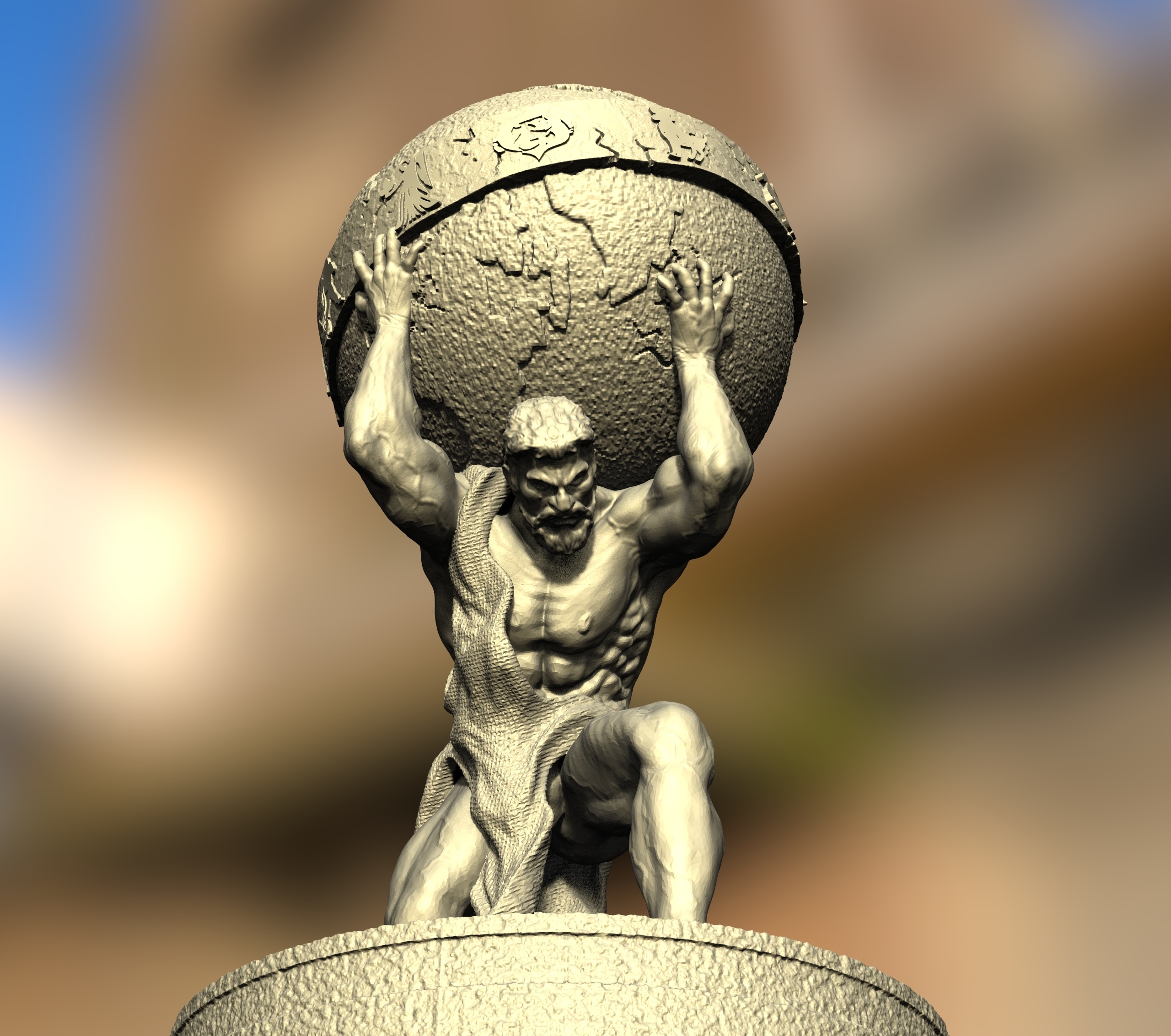 Fichier 3D ATLAS 🗿 ・Modèle imprimable en 3D à télécharger・Cults