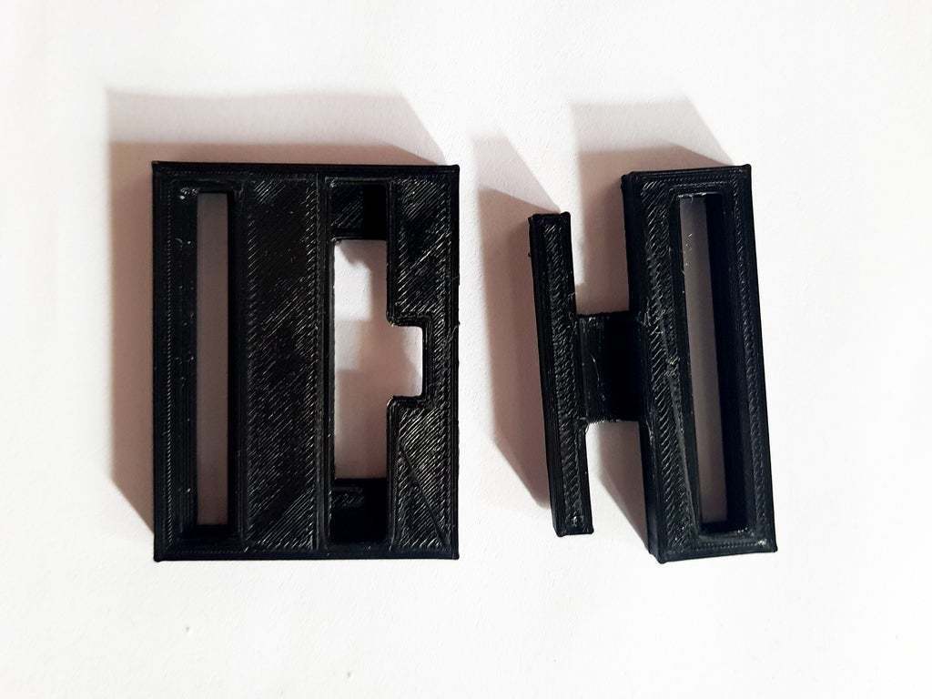 🎭 Jacket Buckle-Clasp・Free STL File for ・Cults