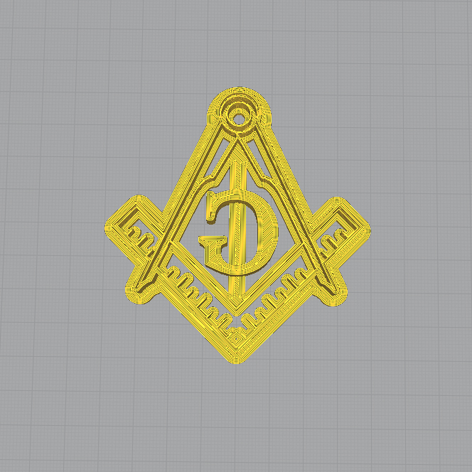 STL file Freemasonry Cookie Cutter 🍪 ・3D print model to download・Cults