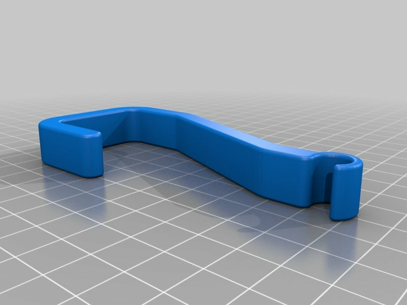 Free STL file Hook cable holder for aluminium stair 🪝 ・3D printing ...