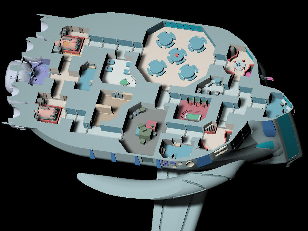 💯 The Skeld scaled one in five hundred・Free STL File for ・Cults