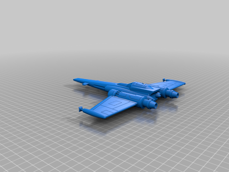 Free STL file Z-95 Starfighter scaled one in two hundred 💯 ・Design to ...