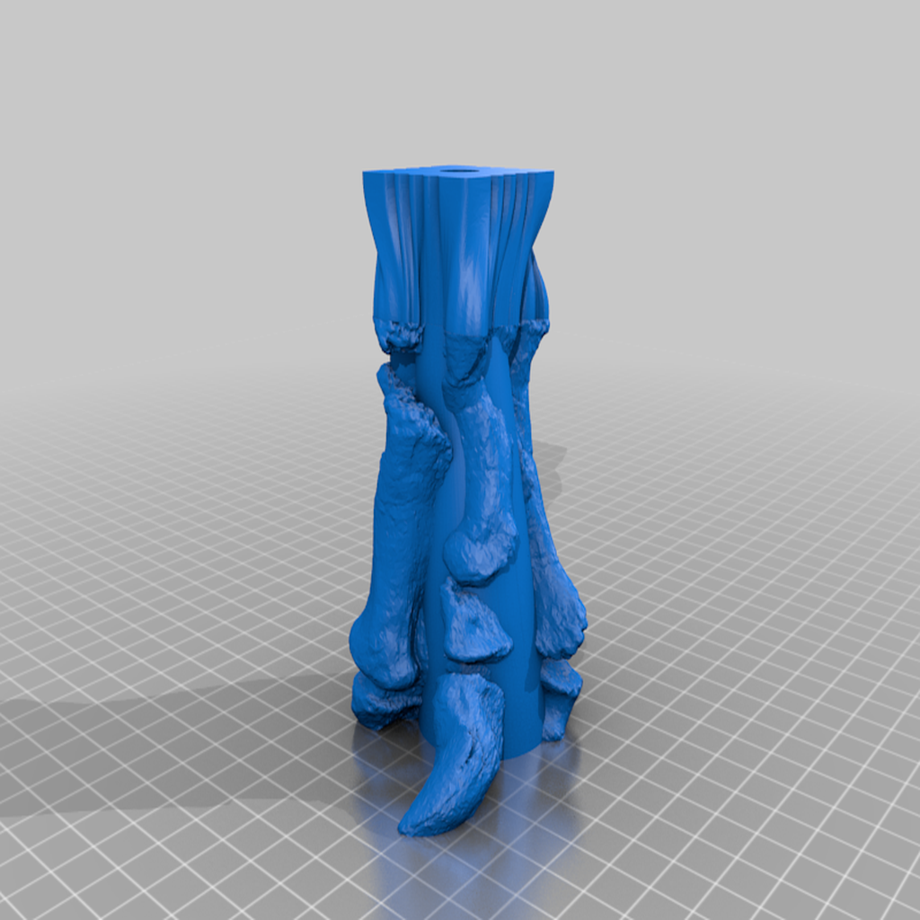 Free STL file Sauropod feet for furniture 🦕 ・3D printing template to ...