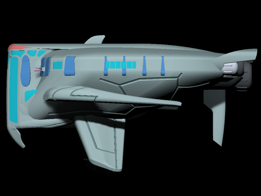 💯 The Skeld scaled one in five hundred・Free STL File for ・Cults