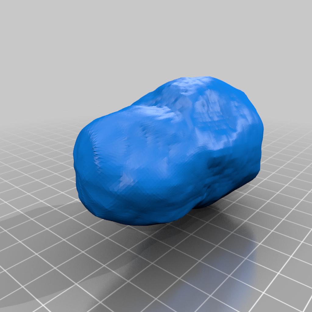 ☄️ 1P/Halley scaled one in 200 thousand・Free STL File for ・Cults