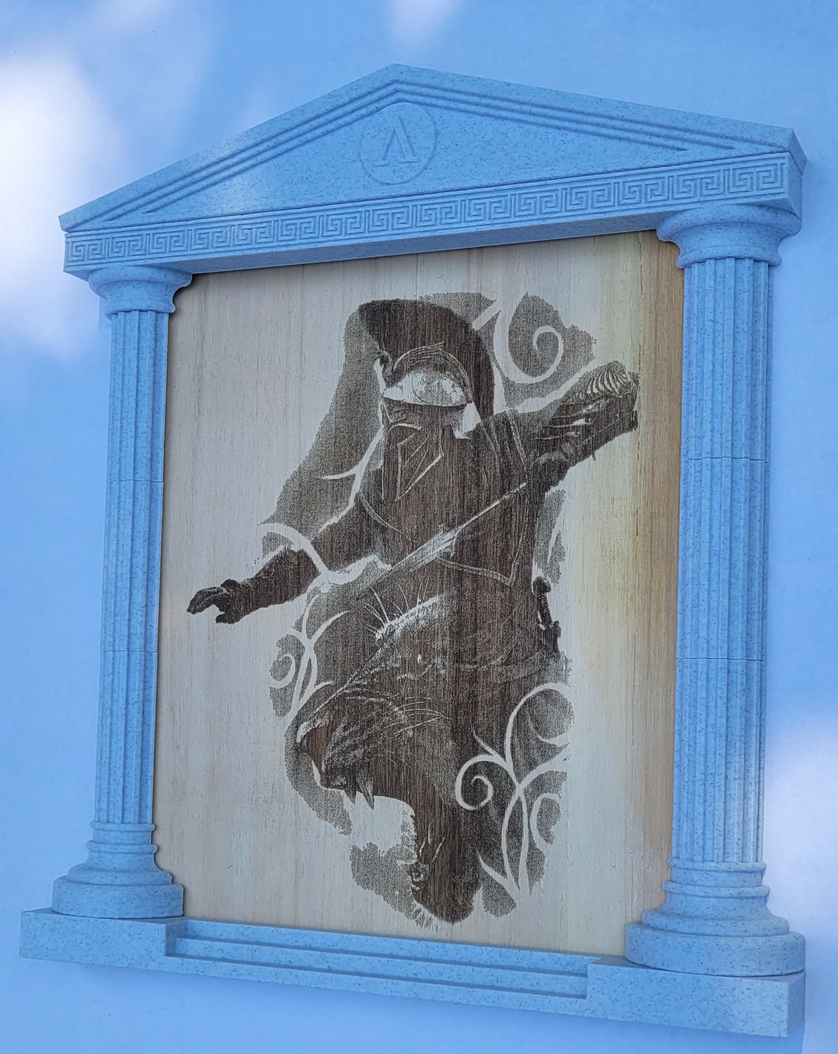 🏛️ Ancient Greek frame・ 3D File for ・Cults