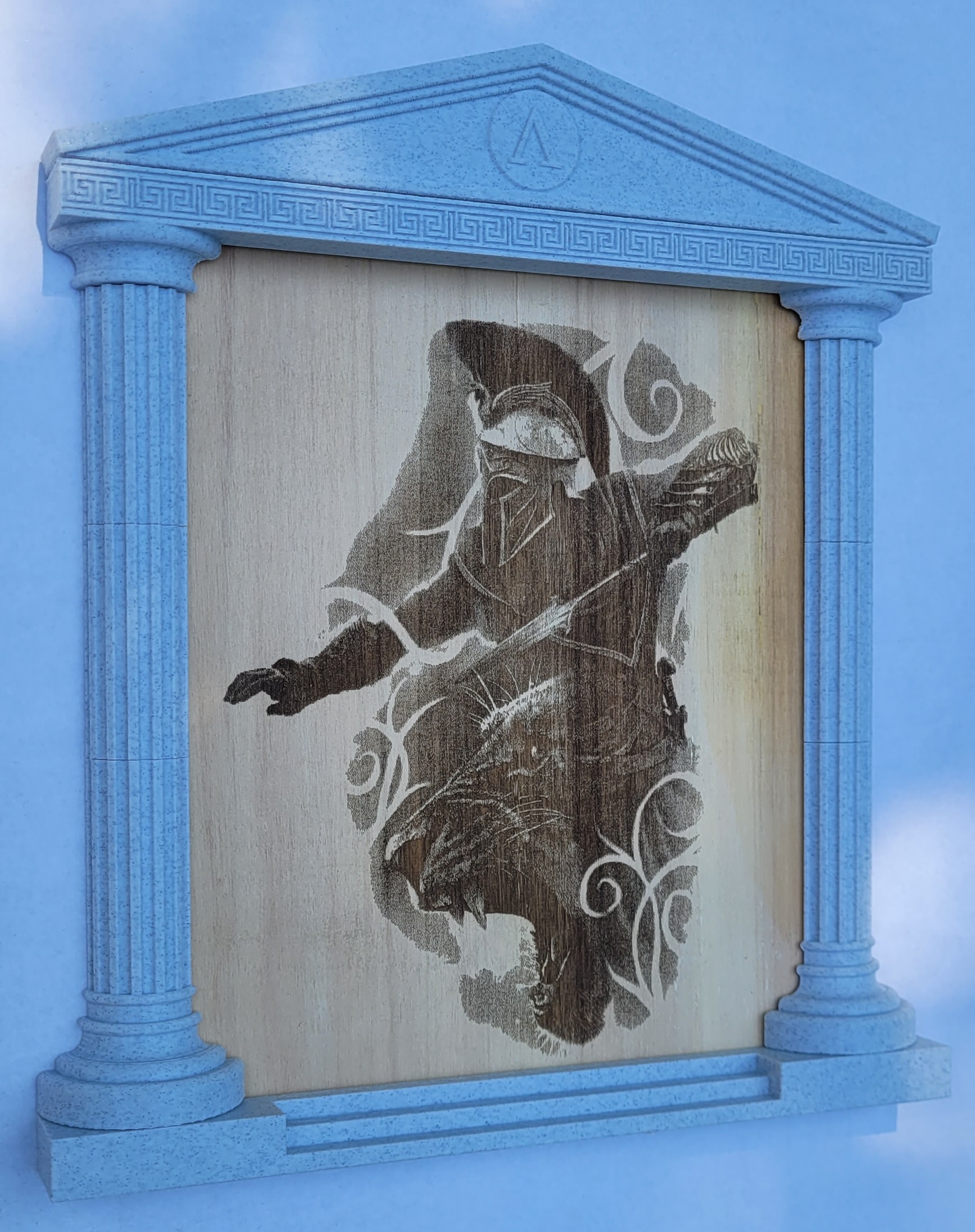 🏛️ Ancient Greek frame・ 3D File for ・Cults