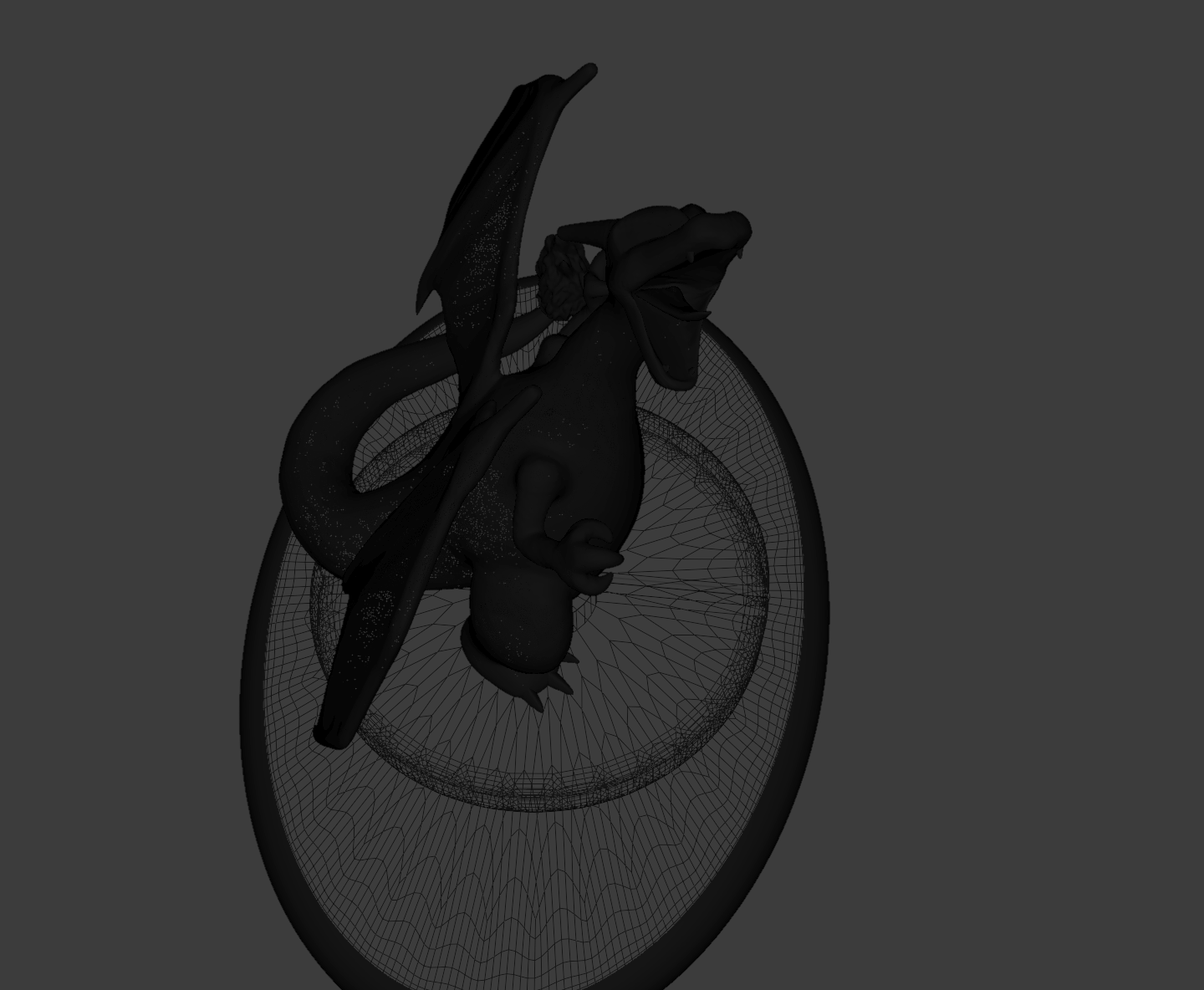 Archivo STL Pokémon - Charizard High Poly 💬 ・Idea de impresión 3D para ...