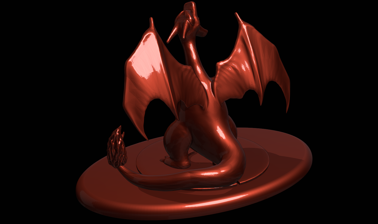 Archivo STL Pokémon - Charizard High Poly 💬 ・Idea de impresión 3D para ...