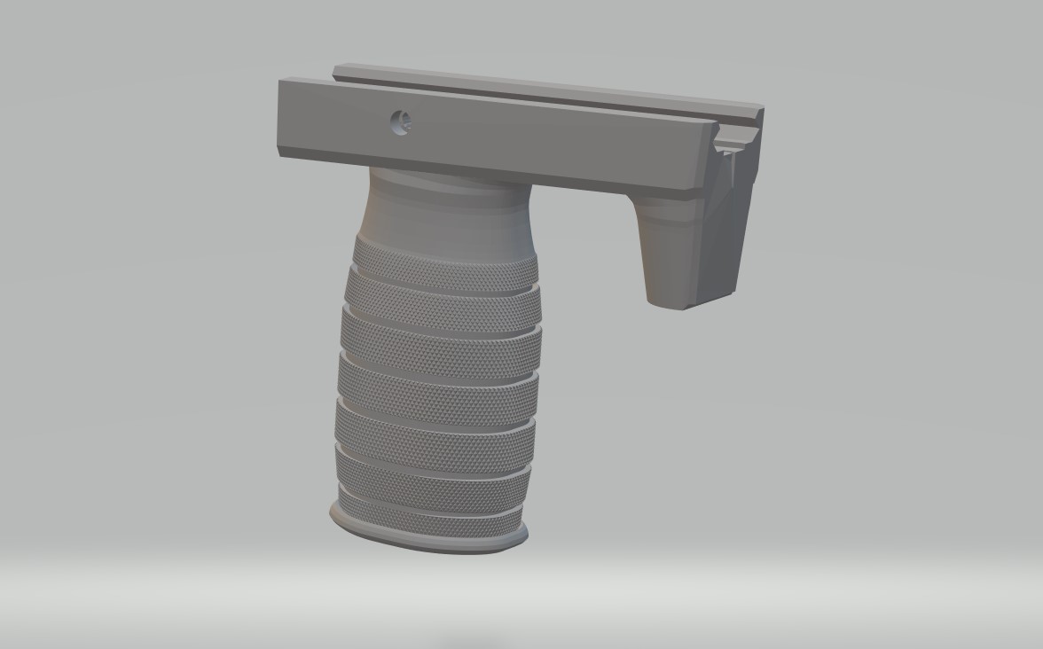 🔫 foregrip・ STL File for ・Cults