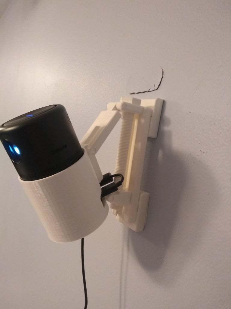 📽️ Adjustable Nebula Capsule Projector Wall Mount・Free STL File for ・Cults