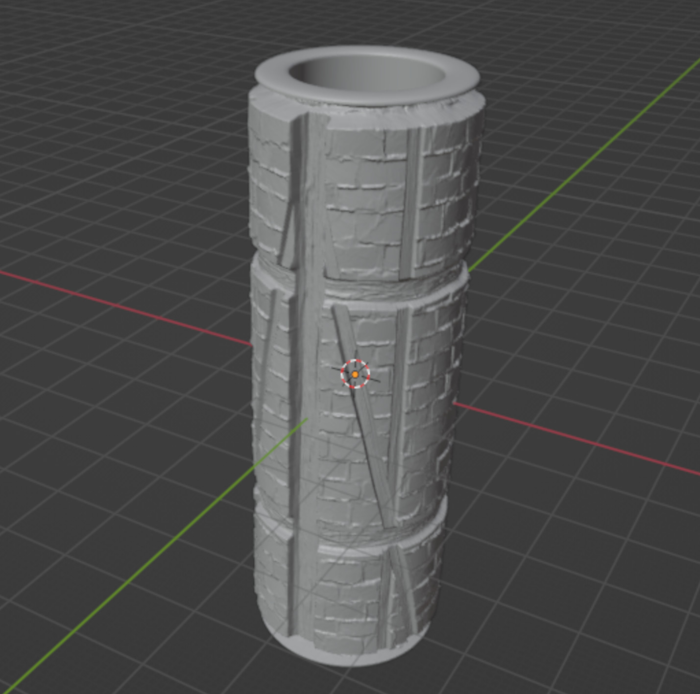 STL file Medieval wall 1 🎲 ・Model to download and 3D print・Cults
