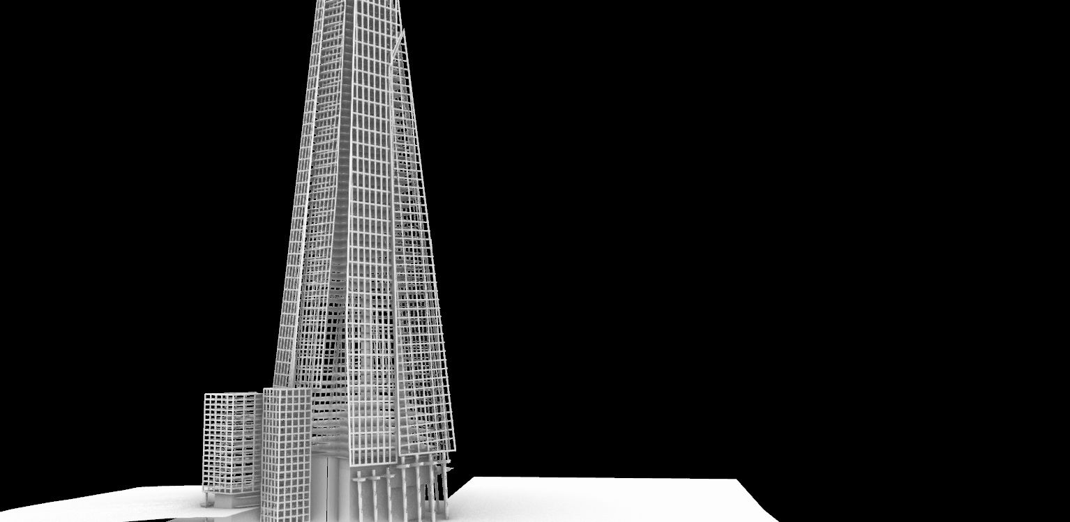 🏗️ The Shard・ 3D File for ・Cults