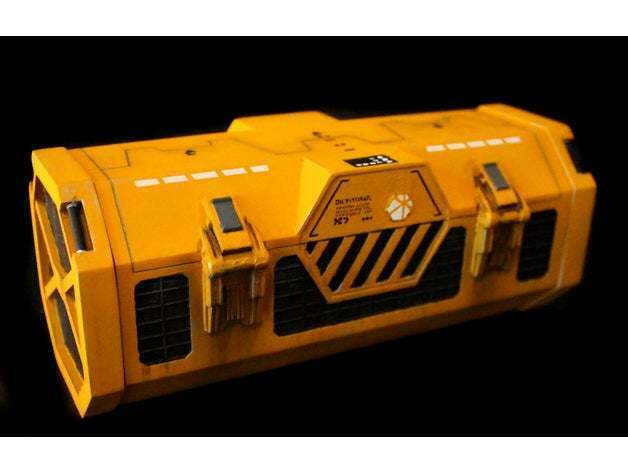 ⭐ Star Wars Rogue One Kyber Crystal Functioning Crate・Free 3D File for ...