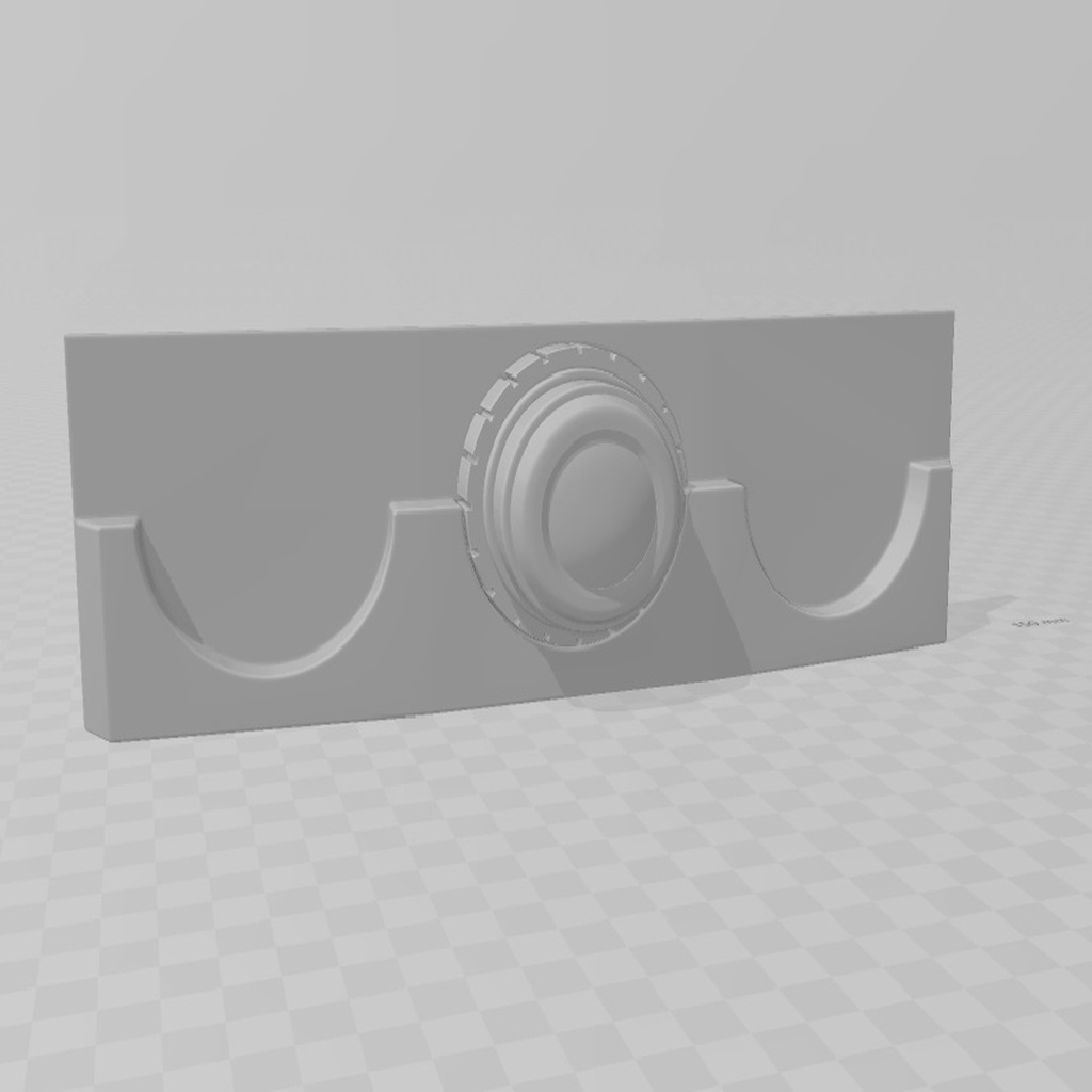 The Mandalorian Belt Puck Plate・Free 3D File for ・Cults