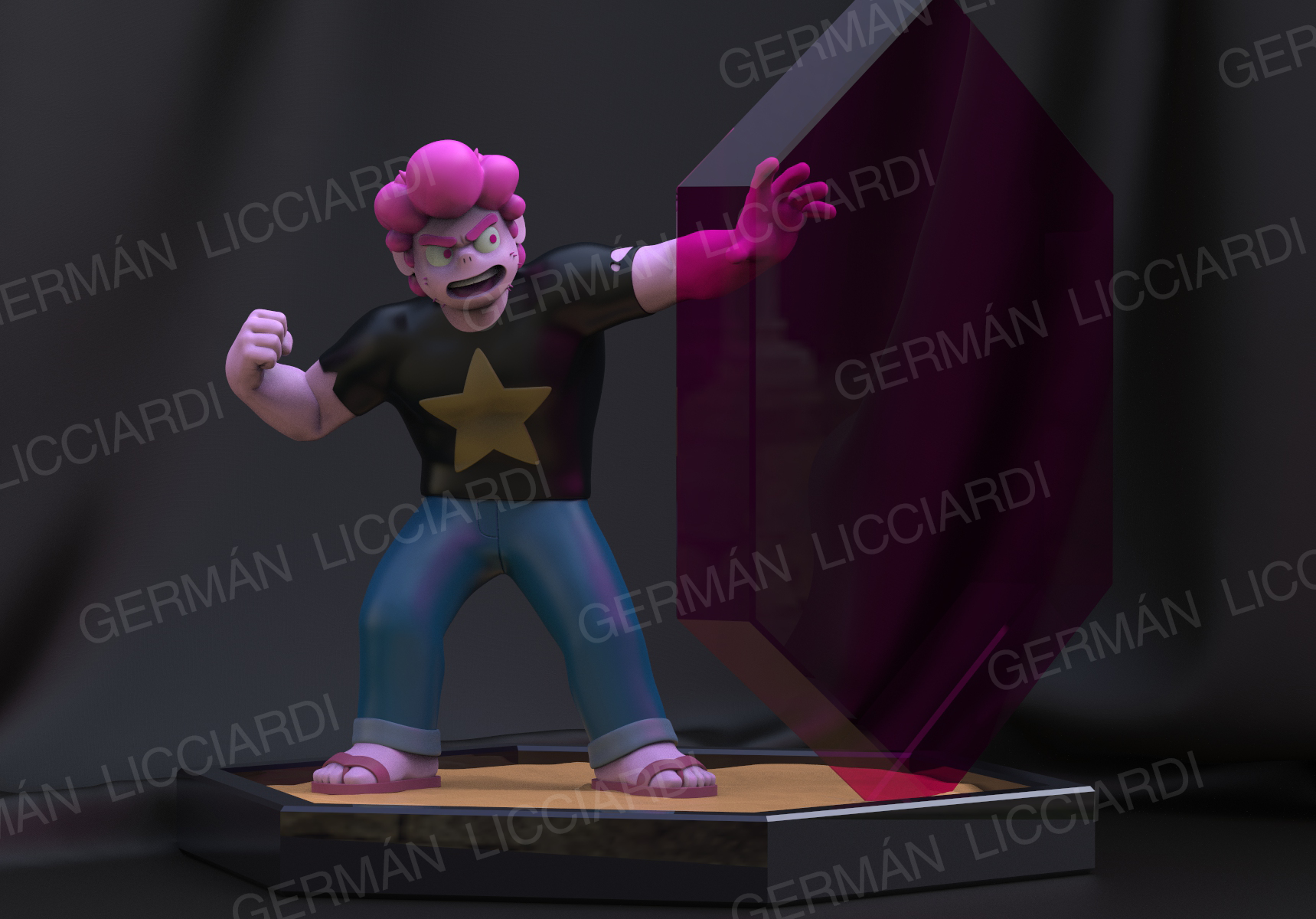 🧸 Steven Universe-Pack 3 models 3D print model・ STL File for ・Cults