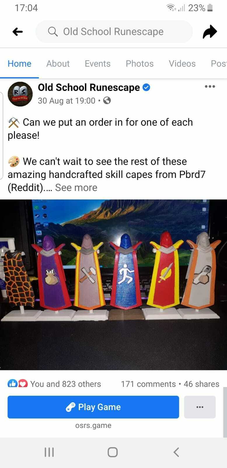 STL file runescape, osrs fletching cape PERSONAL USE ONLY 🎲 ・3D ...