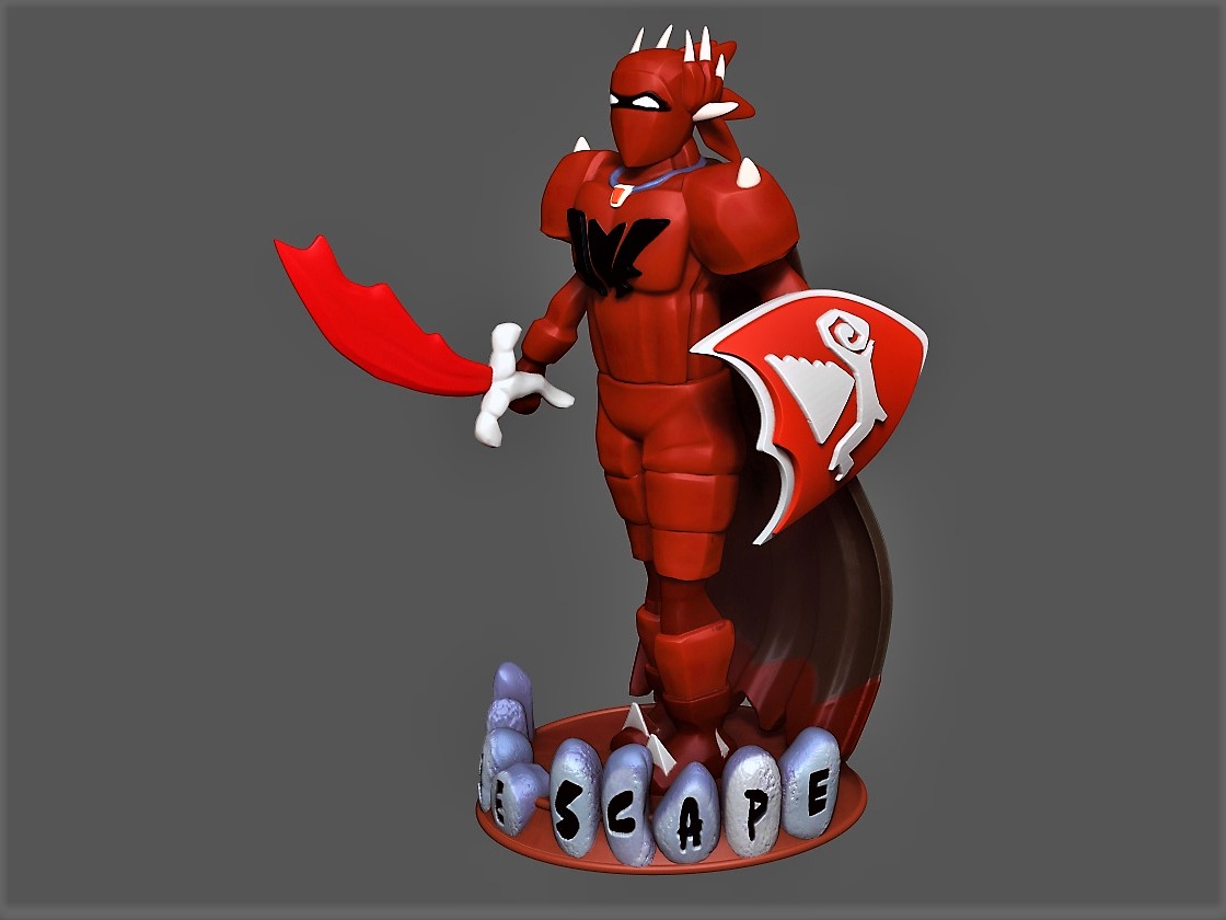 STL file RUNESCAPE OSRS PERSONAL USE ONLY 🚗 ・3D printing template to ...