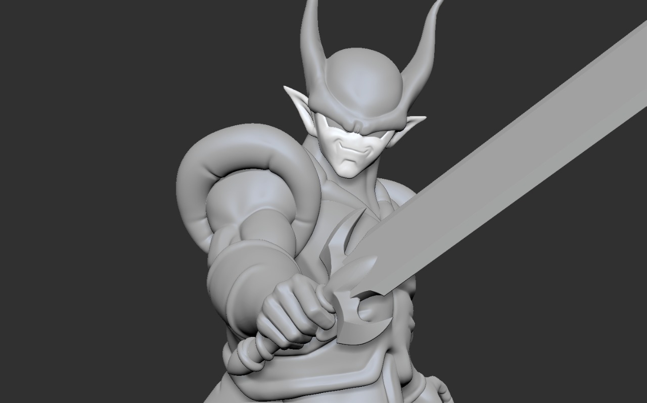 STL file dragon ball Janemba dragon ball z 🐉 ・3D print model to ...