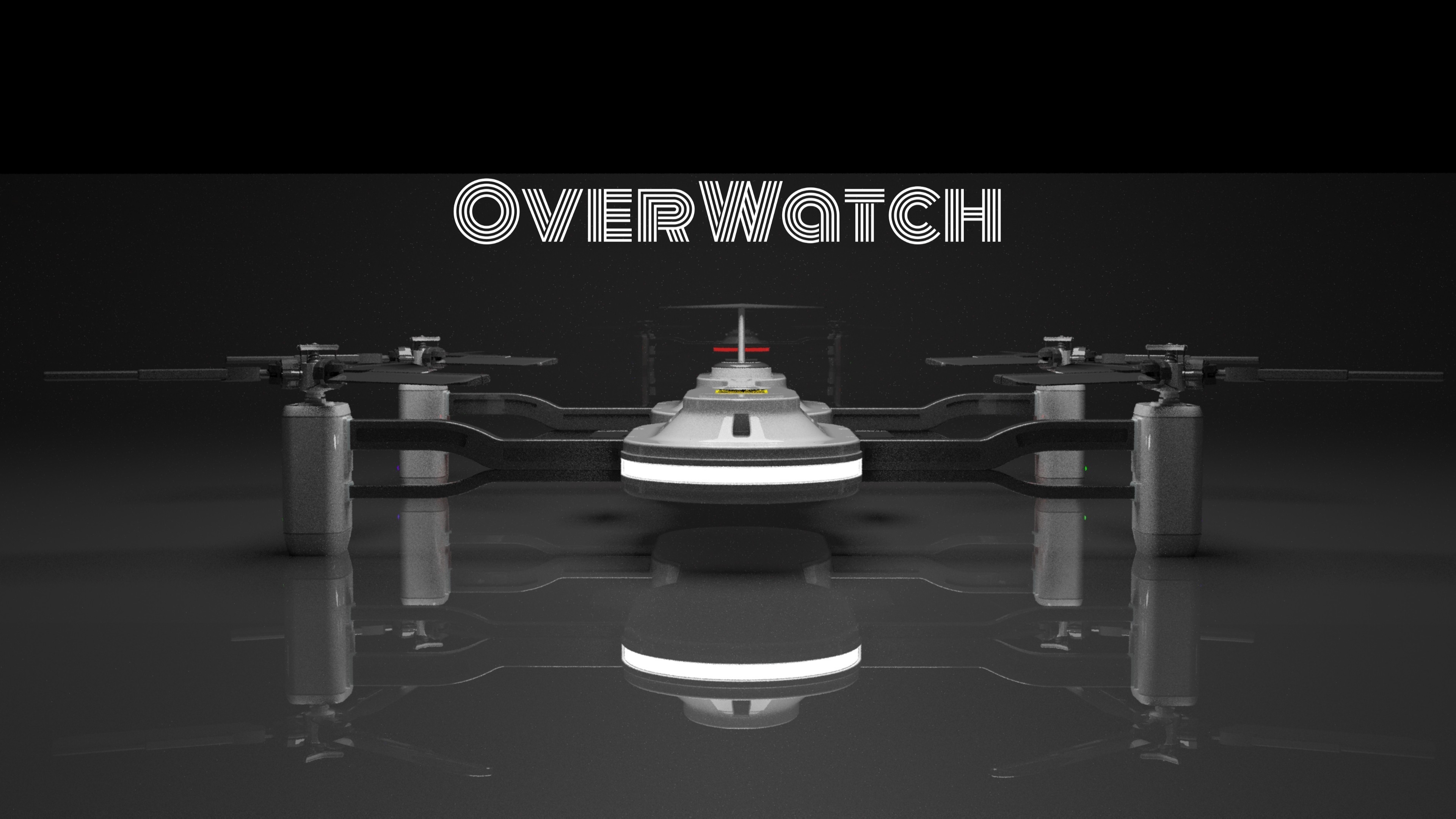 ️ The OVERWATCH Drone・ STL File for ・Cults