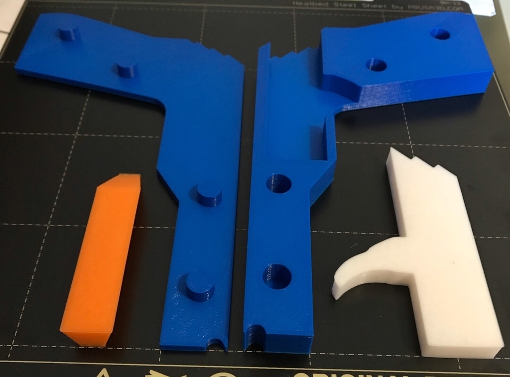 Free 3D file Mini Rubber Band Gun w/Alignment Pegs Remix 🔫・3D printable ...