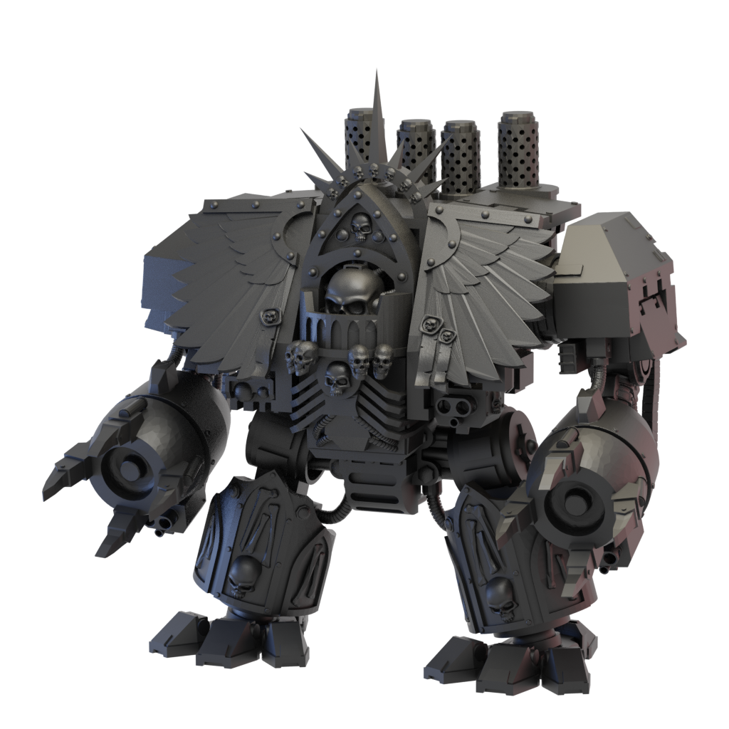 Free STL file Walking War Priest Metal Box 🚶 ・3D printable object to ...