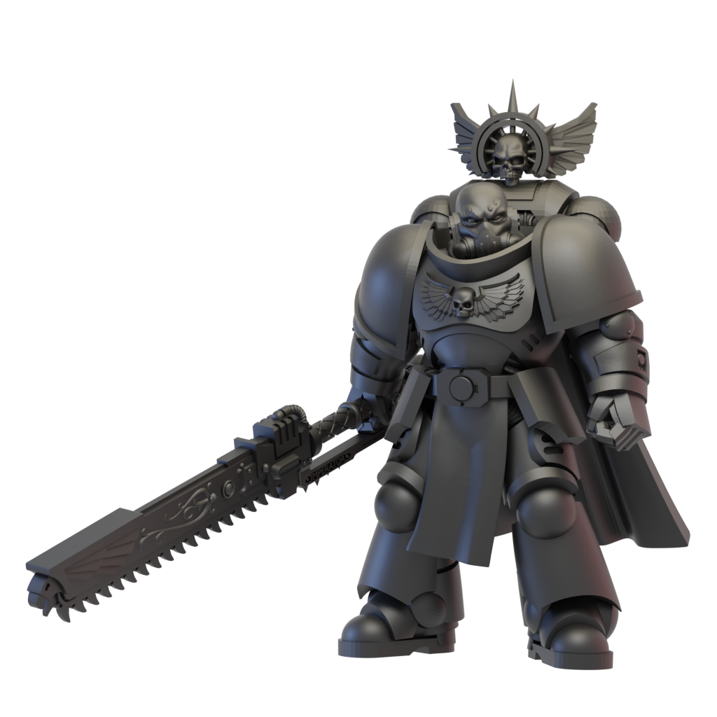 Free STL file Primary Tissue Shredder Force Commander 👽 ・Model to ...