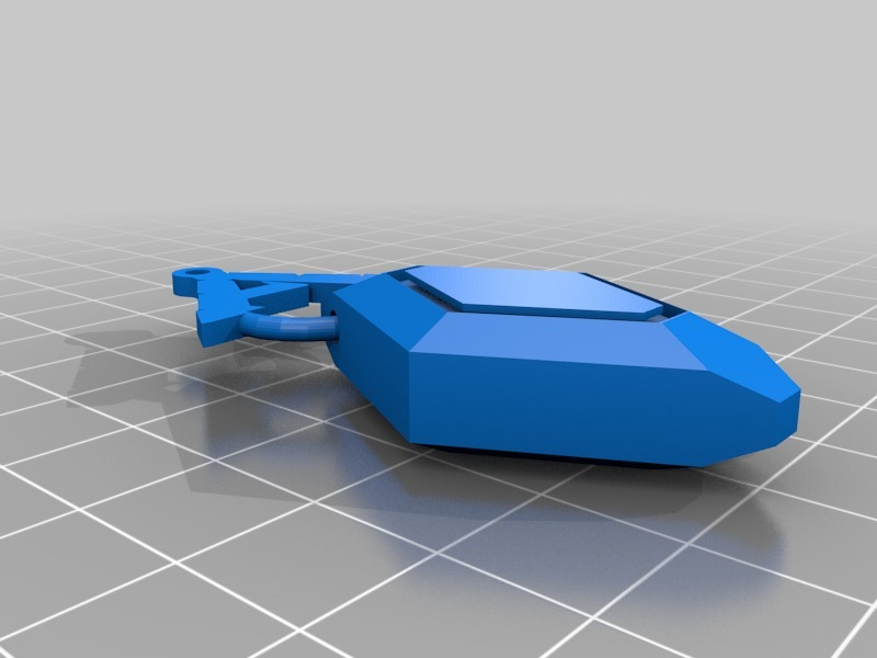 🗝️ Ark Survival Specimen Implant Keychain・Free 3D File for ・Cults
