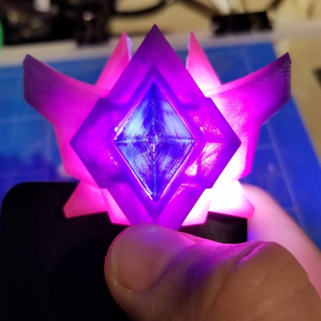 Fichier 3D gratuit Médailles du niveau champion de Rocket League 🚀 ...