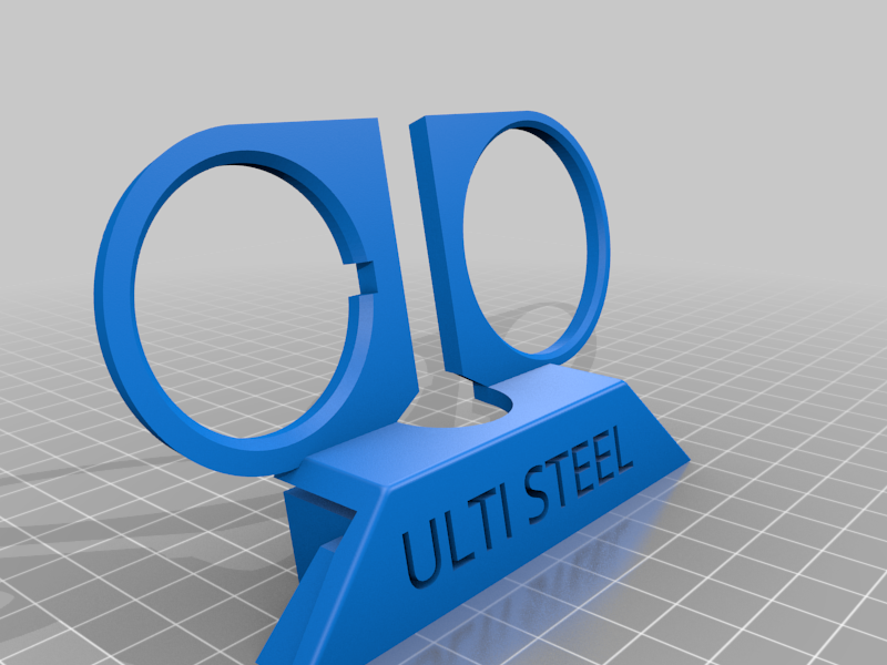 Free 3D file Holder temperature & clock for Ulti Steel platform 🕰️ ・3D ...