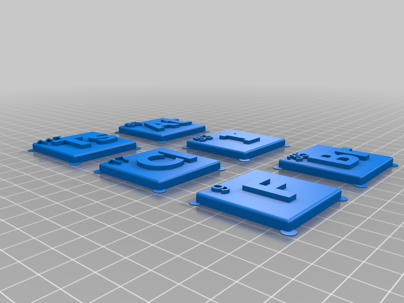 Free 3D file Periodic Table Tiles 🧪 ・3D print model to download・Cults