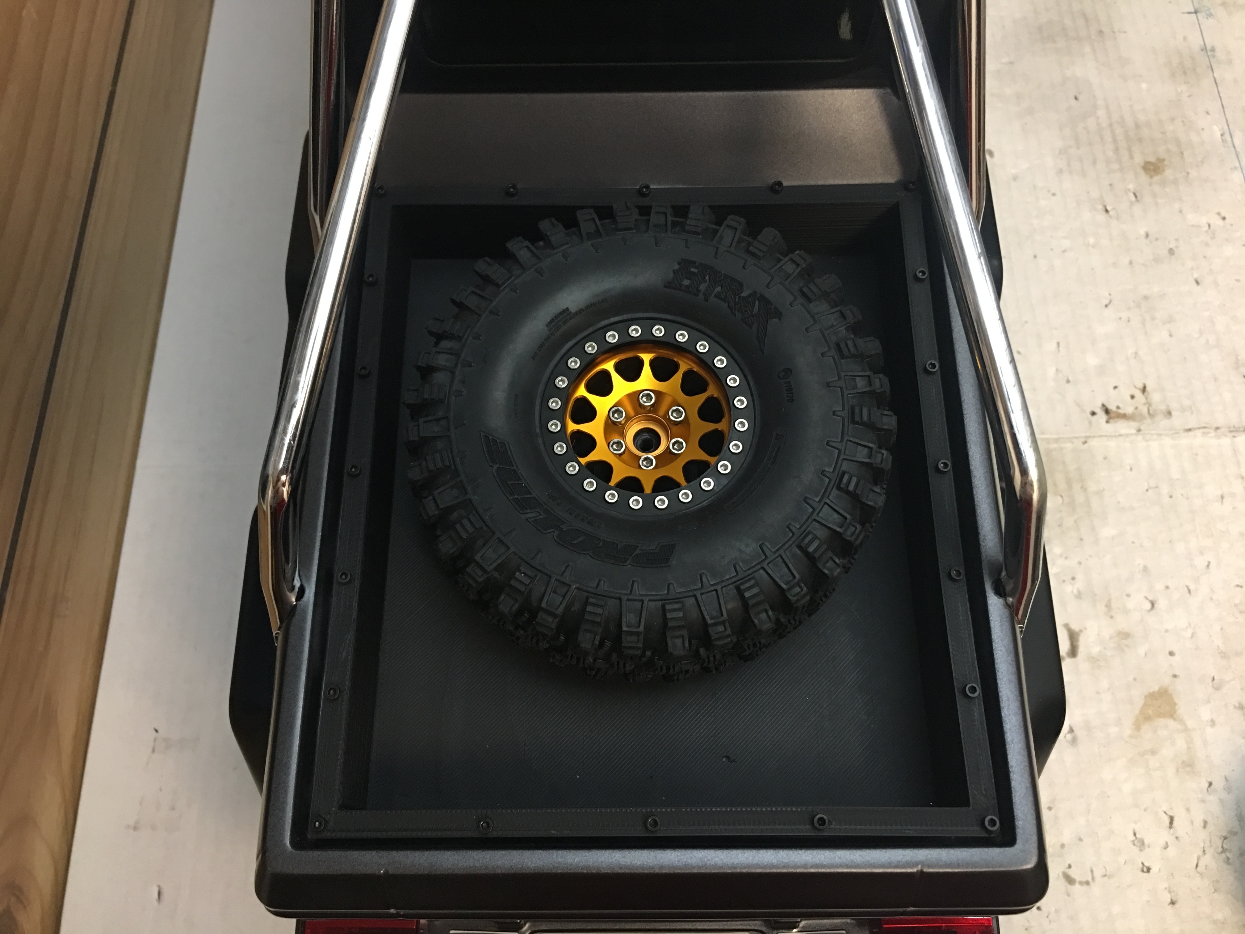 🛏️ Traxxas TRX6 Mercedes-Benz G63 AMG 6x6 Bed・ STL File for ・Cults