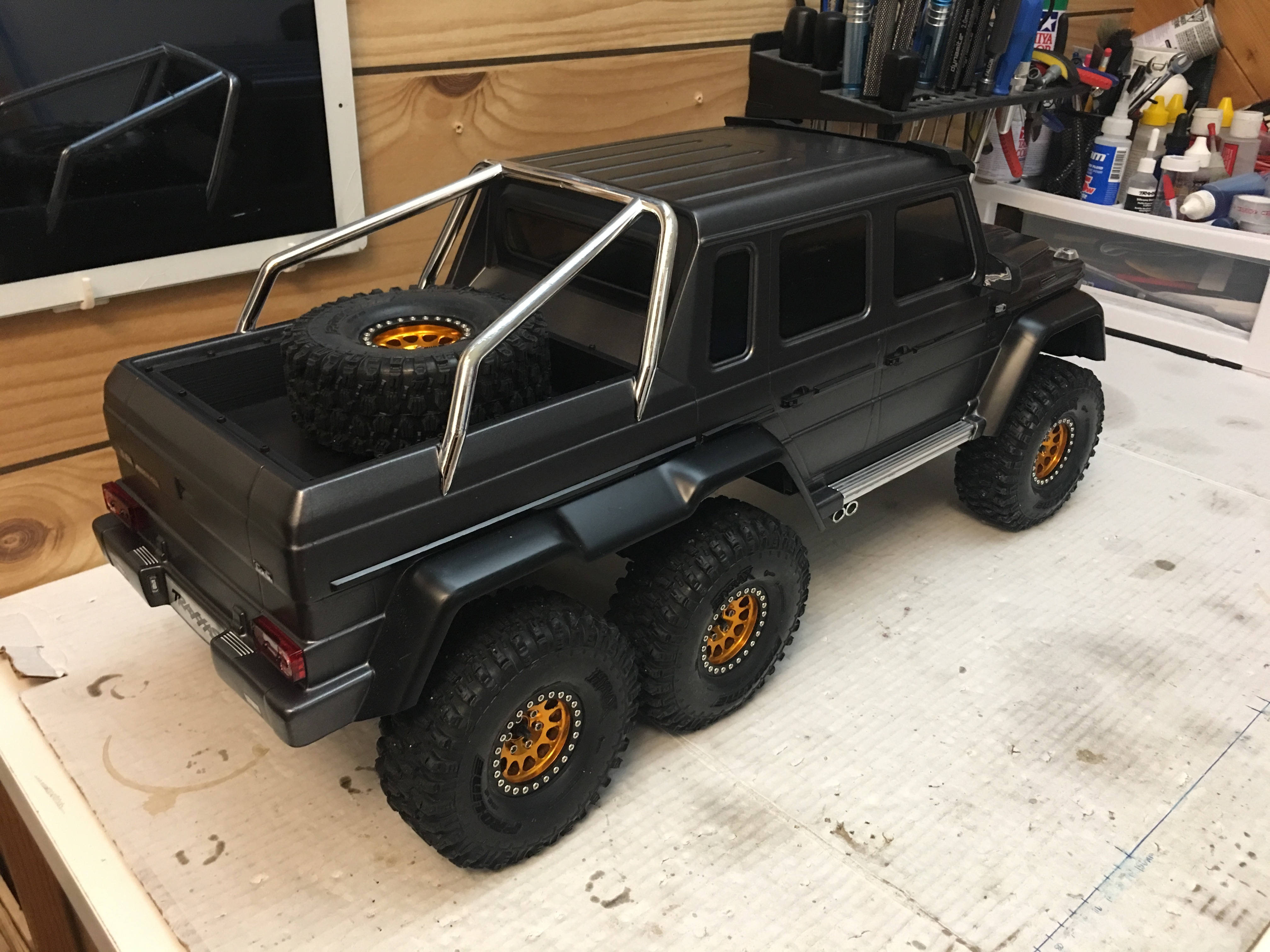 🛏️ Traxxas TRX6 Mercedes-Benz G63 AMG 6x6 Bed・ STL File for ・Cults