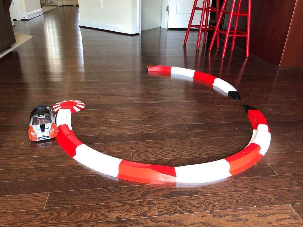 🚁 RC Track Barrier compatible with Mini-Z foam border・Free STL File for ...