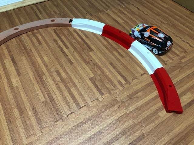 🚁 RC Track Barrier compatible with Mini-Z foam border・Free STL File for ...