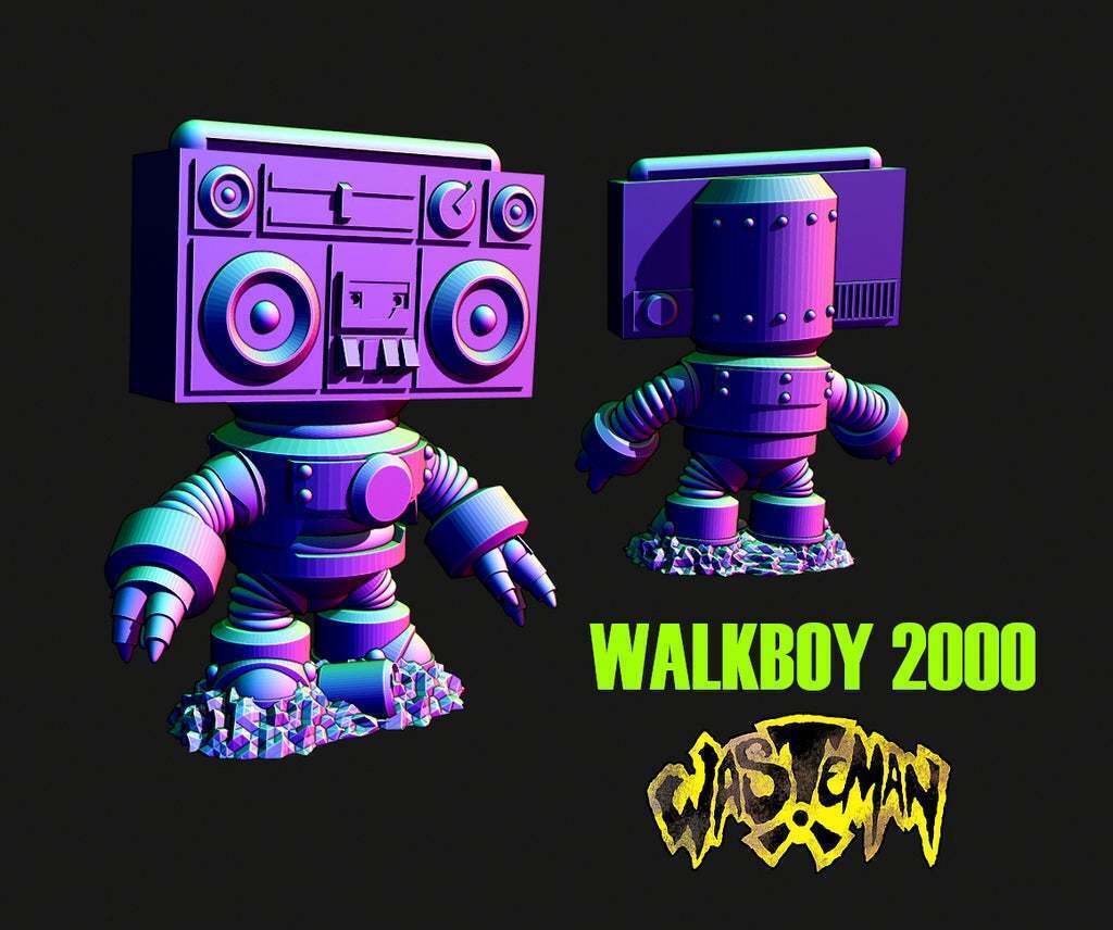 Free STL file Wasteman - Walkboy 2000 🤖 ・3D print design to download・Cults