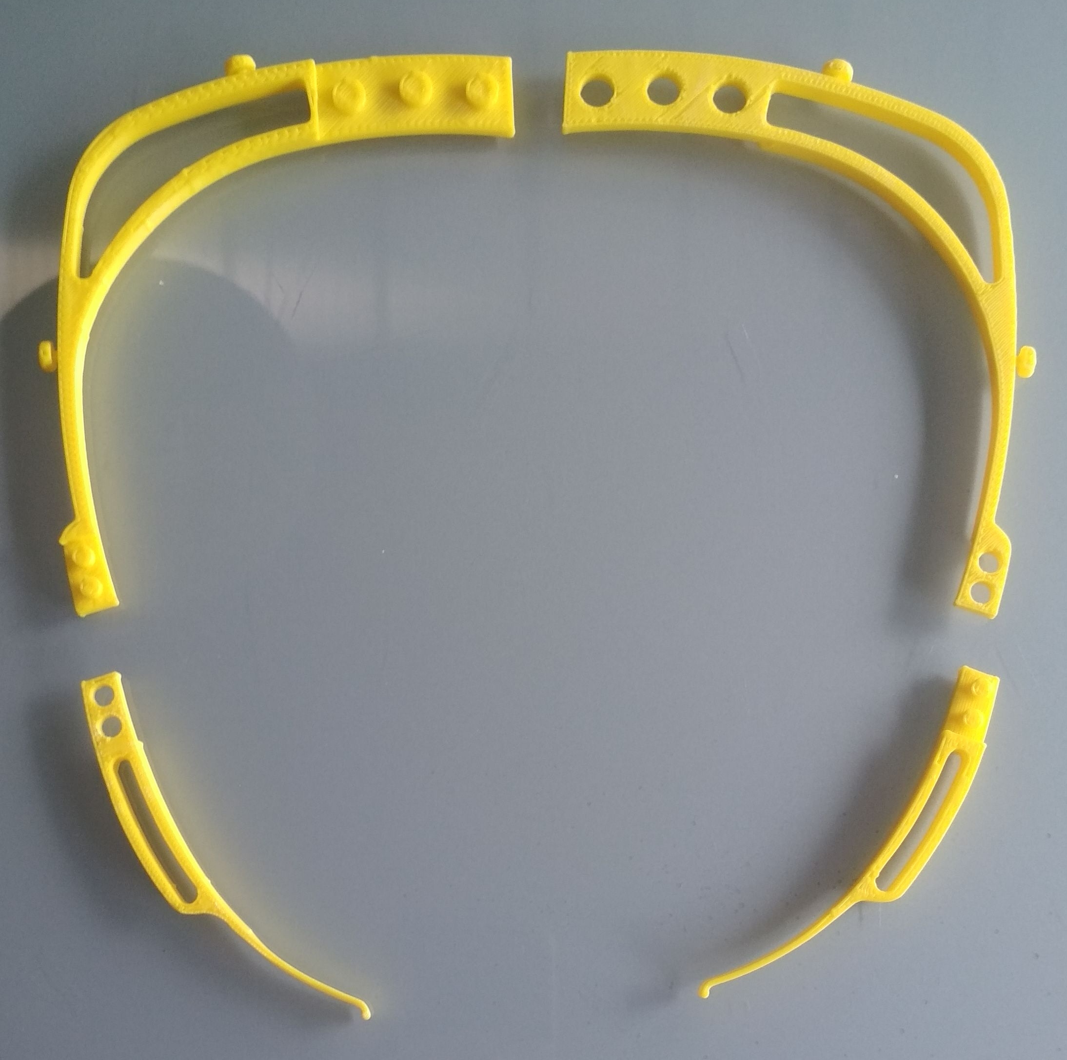 Free STL file mounting mask protection covid19 😷 ・3D printable design ...