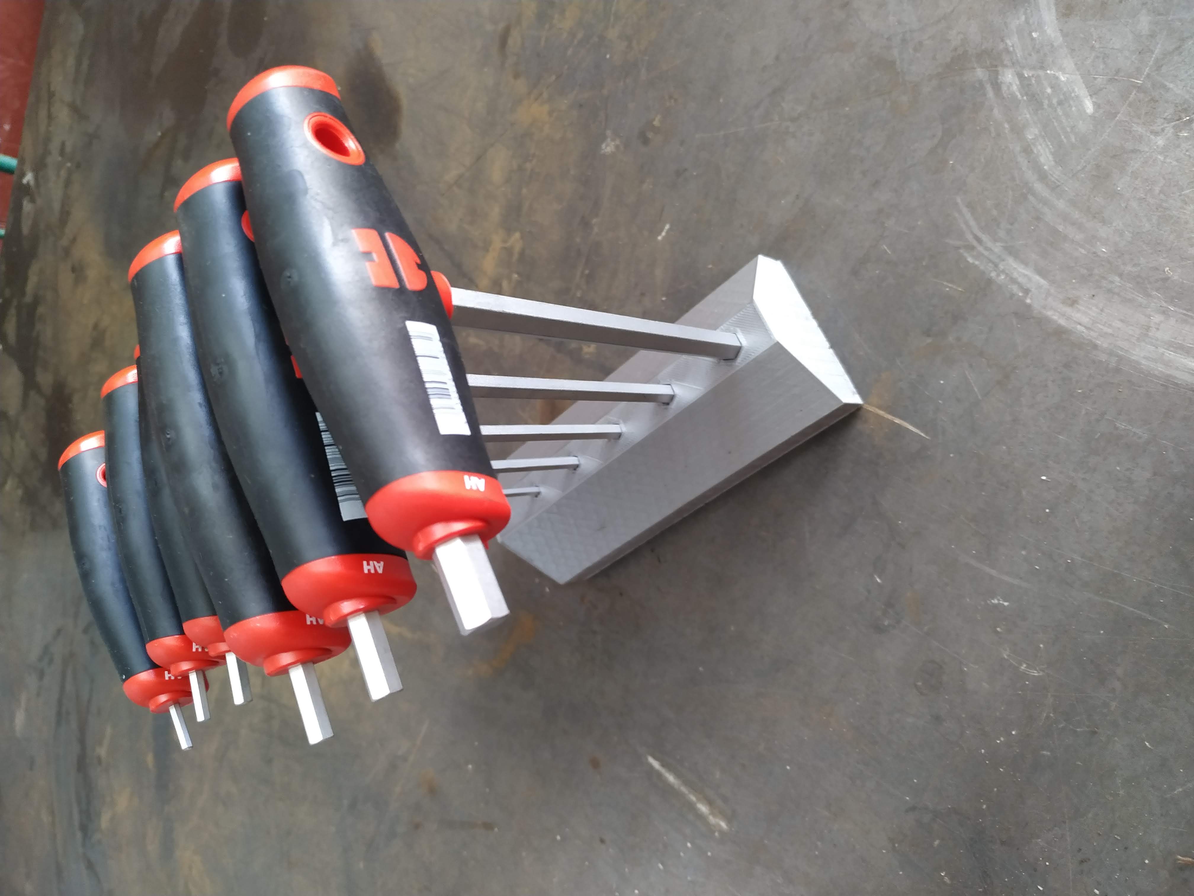 Free STL file Allen Key Organizer 🔑 ・3D printing design to download・Cults