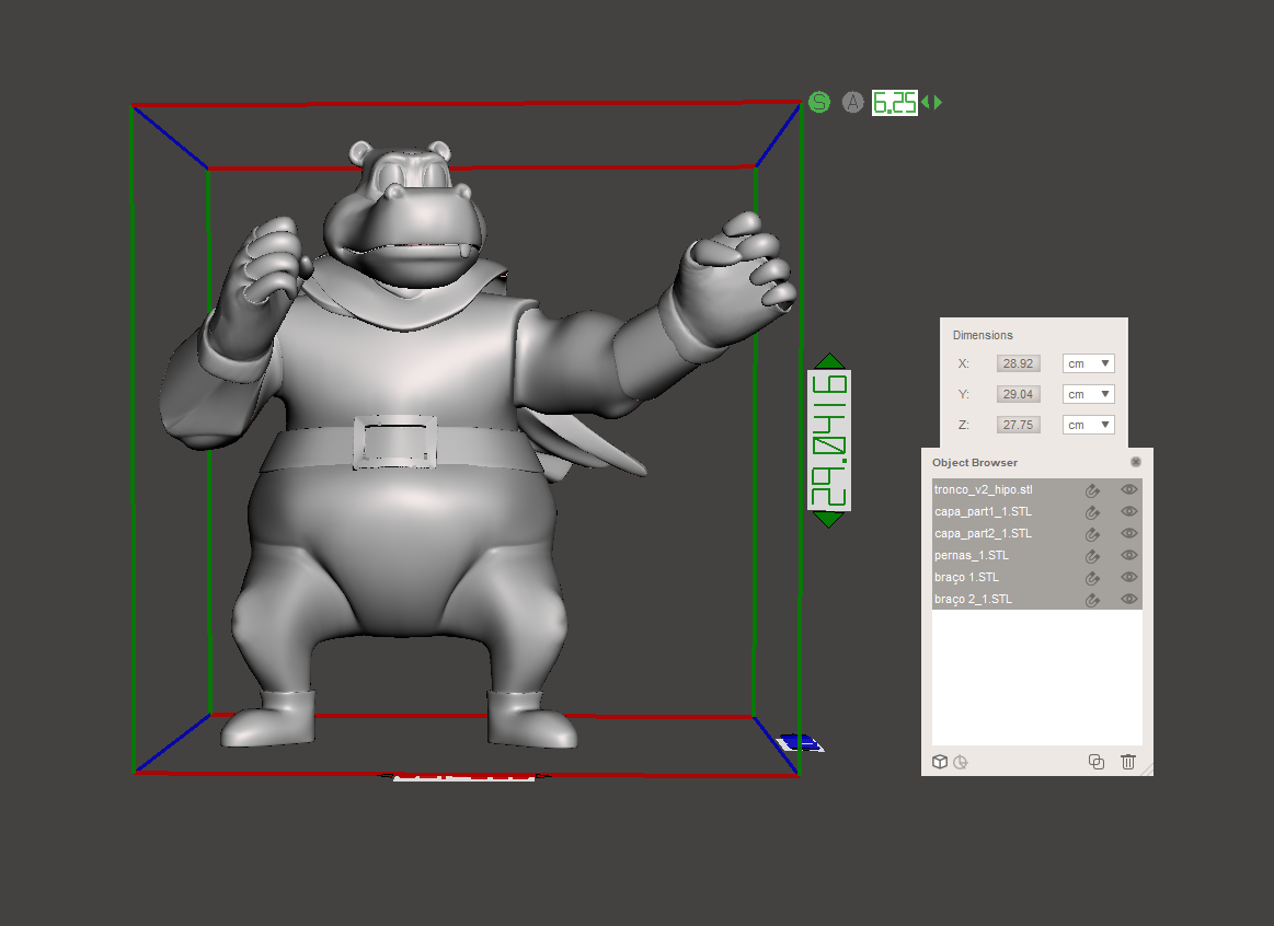 🎲 Murray (SLy Copper)・ 3D File for ・Cults