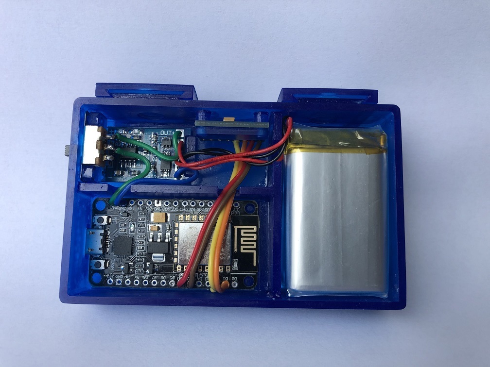 Free STL file ESP6288 Project Box With Rechargeable Battery 📦・3D print ...