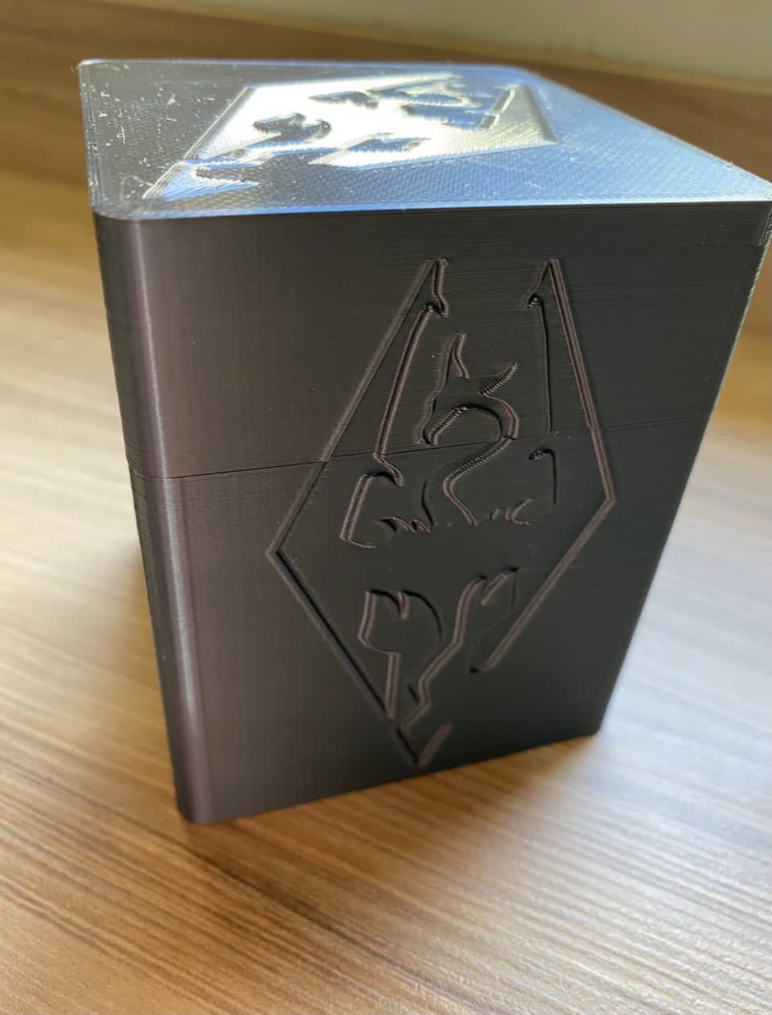 STL file Skyrim Card Box 📦 ・3D printing design to download・Cults