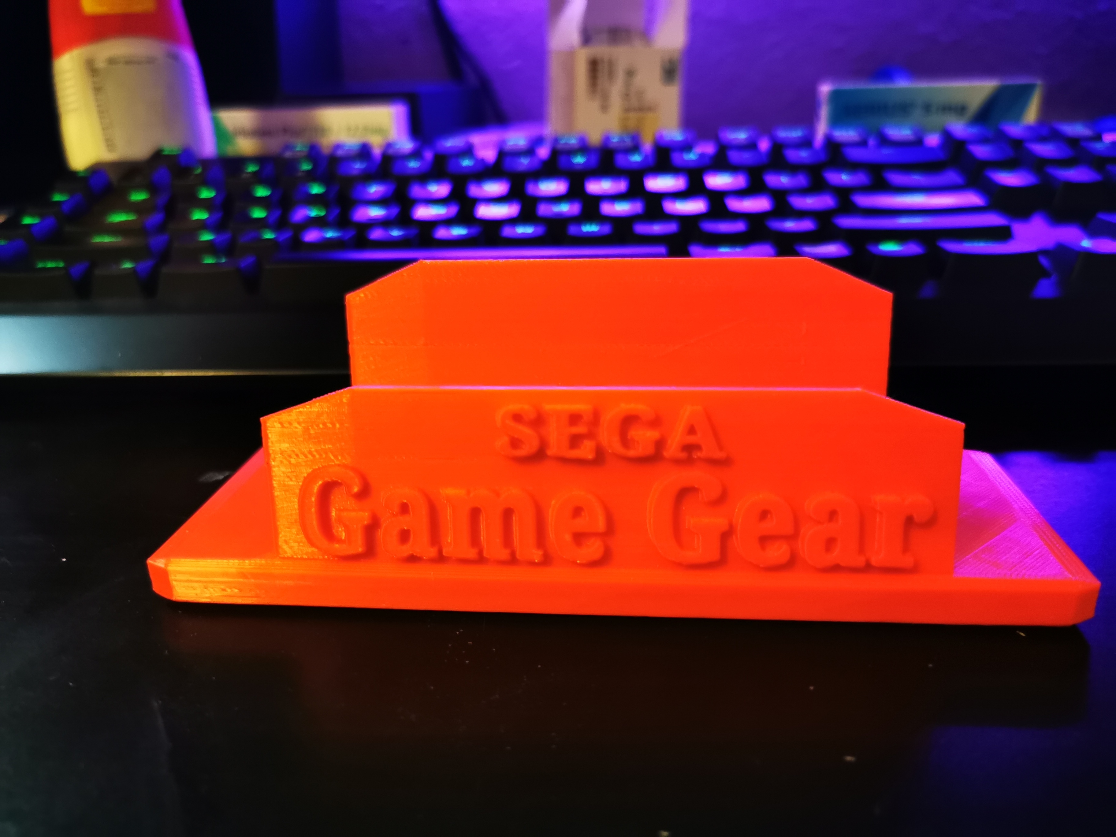 STL file Sega Game Gear stand ⚙️ ・3D printable design to download・Cults