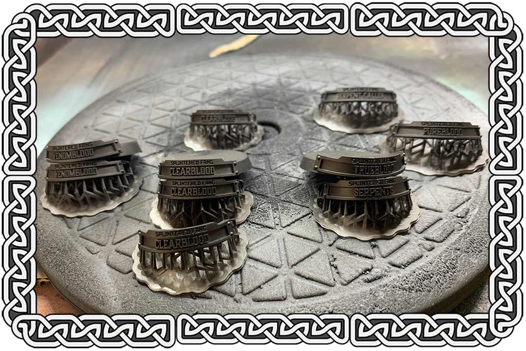 🎲 WARCRY Warband Nameplates ORDER STORMCAST ETERNALS WARRIOR CHAMBER ...