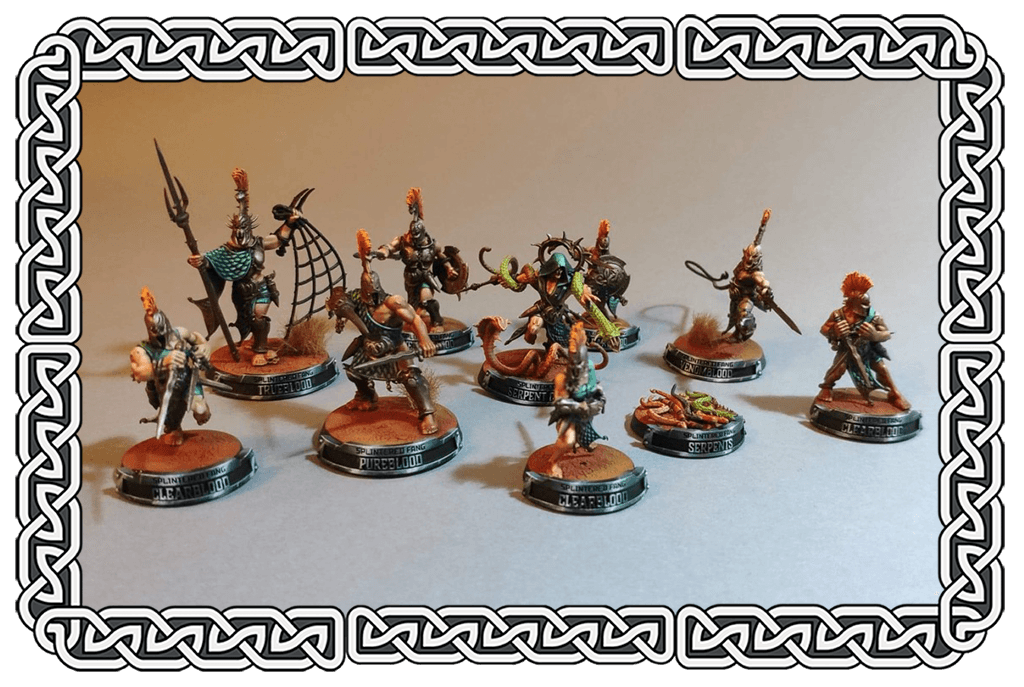 🎲 WARCRY Warband Nameplates CHAOS Daemons of TZEENTCH・Бесплатный STL ...