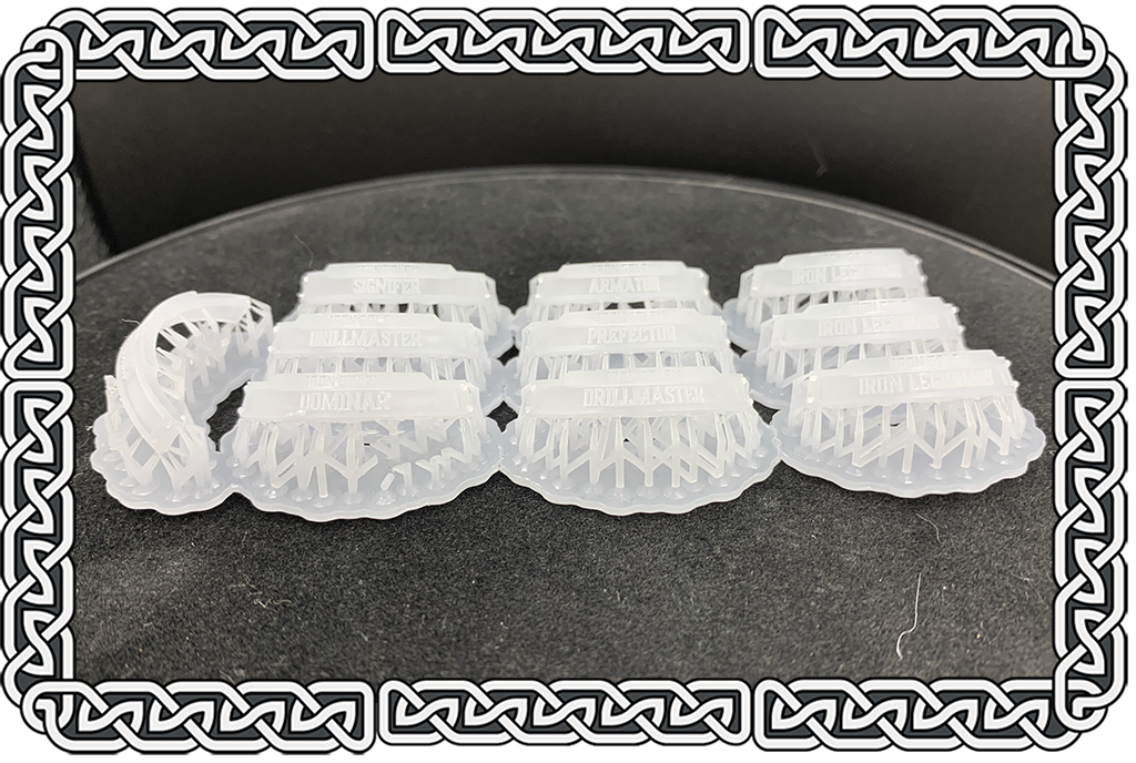 Файл STL WARCRY Warband Nameplates ORDER STORMCAST ETERNALS SACROSANCT ...