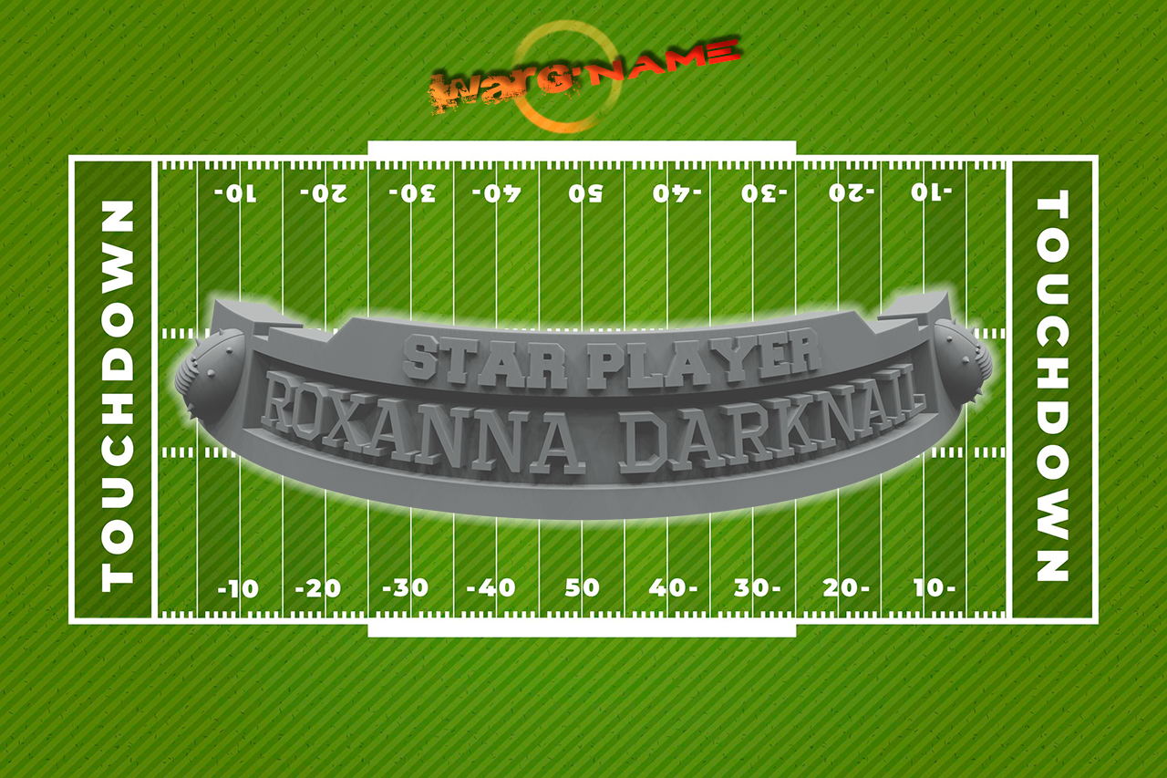 arquivo STL BLOODBOWL 2020 NOMBRAMIENTOS OGRES (incluye jugadores ...