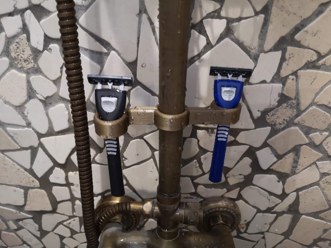 Free STL file Razor holder shower 🪒 ・Object to download and to 3D print ...