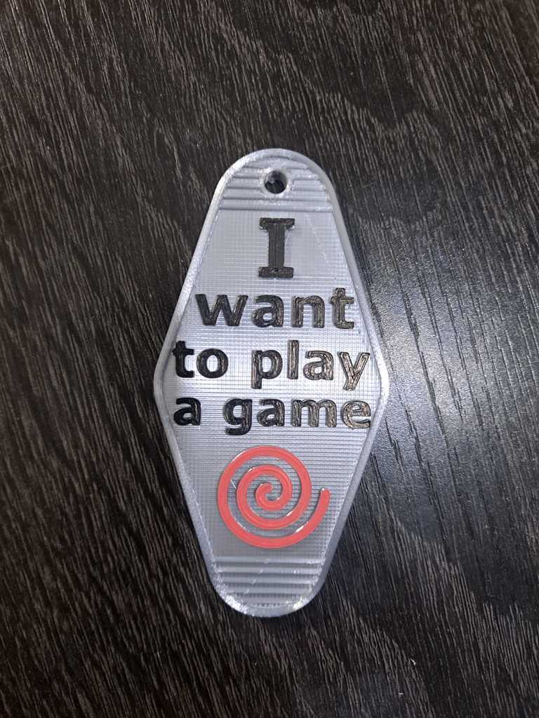 🗝️ Keychain saw・Free 3D File for ・Cults