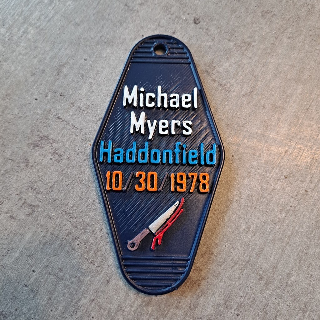 🎃 keychains Michael Myers・Free 3D File for ・Cults